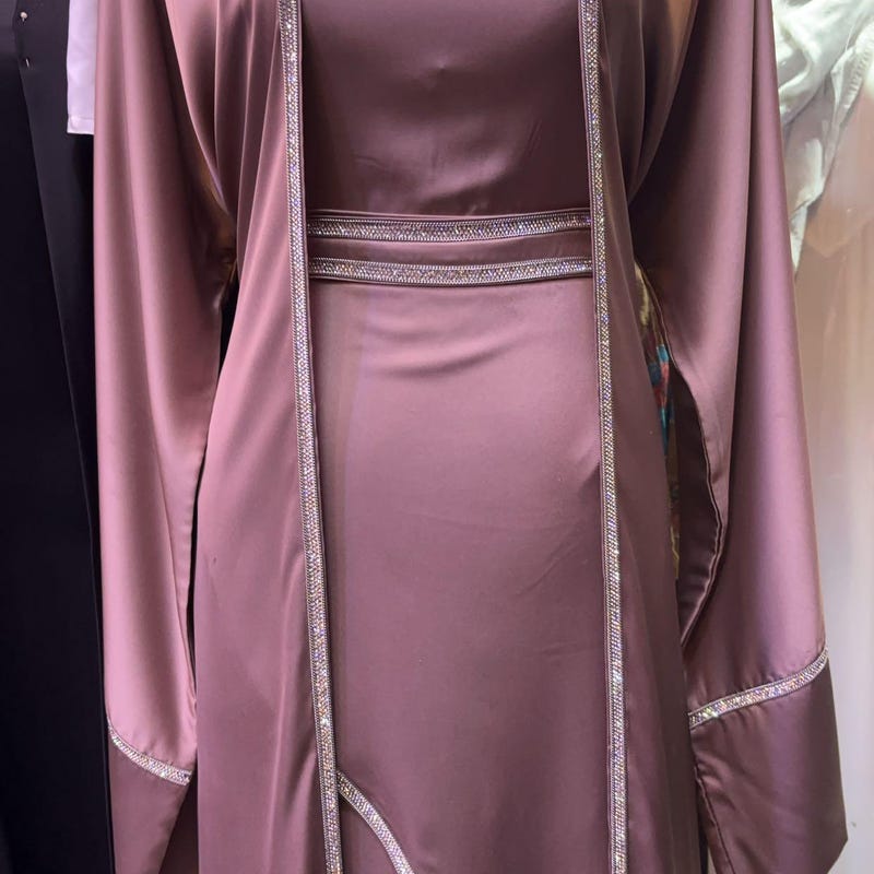 Pink Abaya Women - Etsy