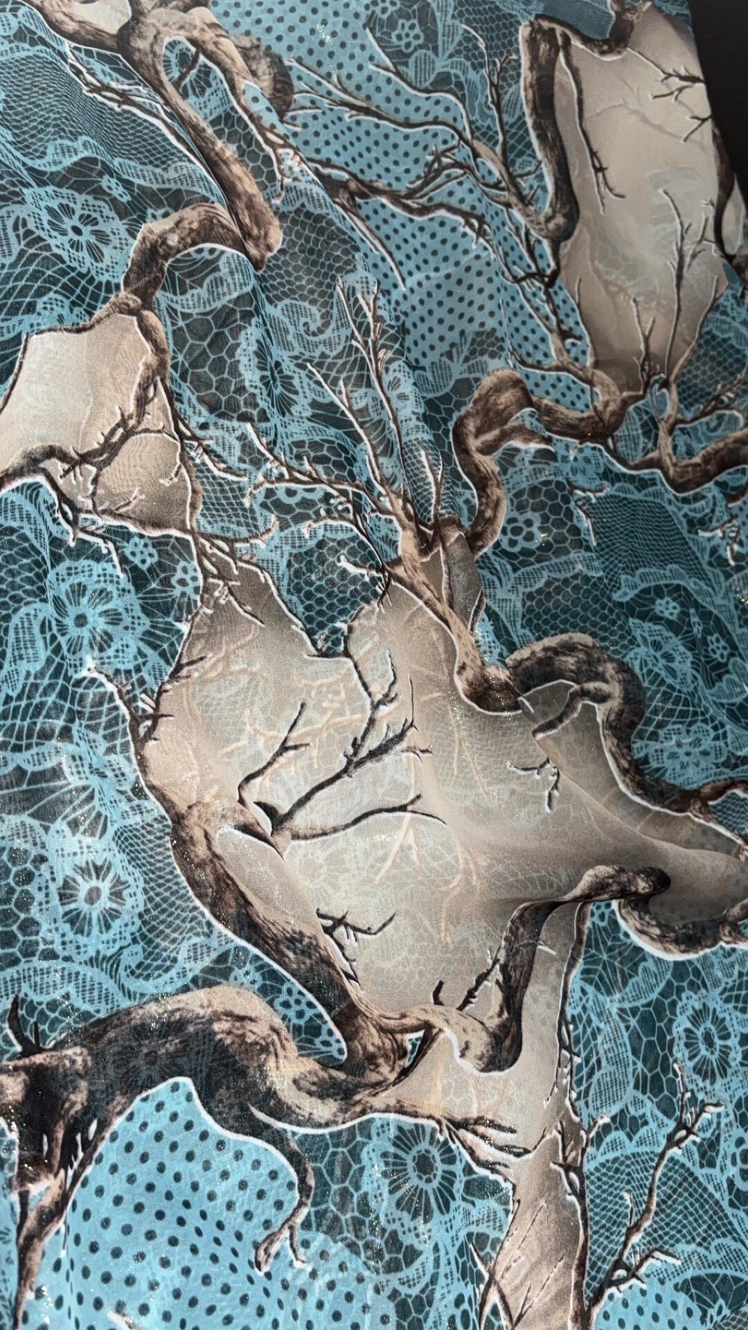 Blue Elegant Dirac Fabric, Modern Dirac Somali, Wedding Fabric for ...