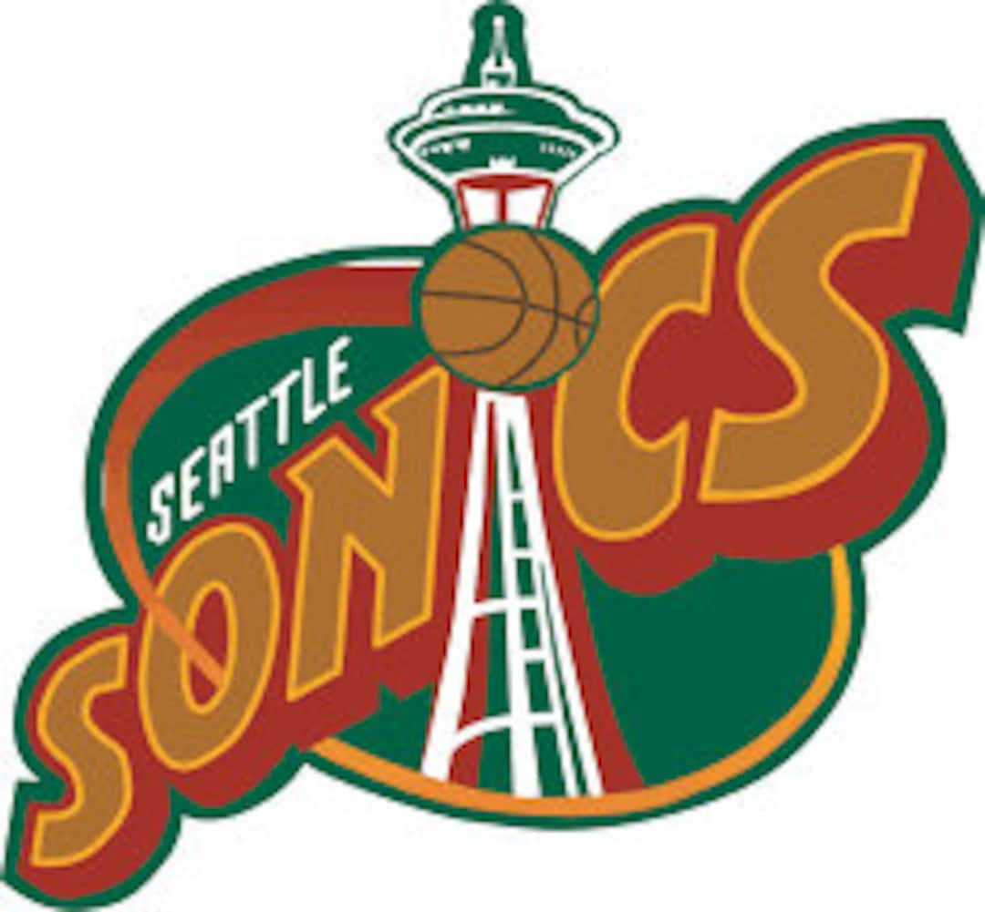 Seattle Supersonics '95 Logo SVG Cricut Cut File - Etsy