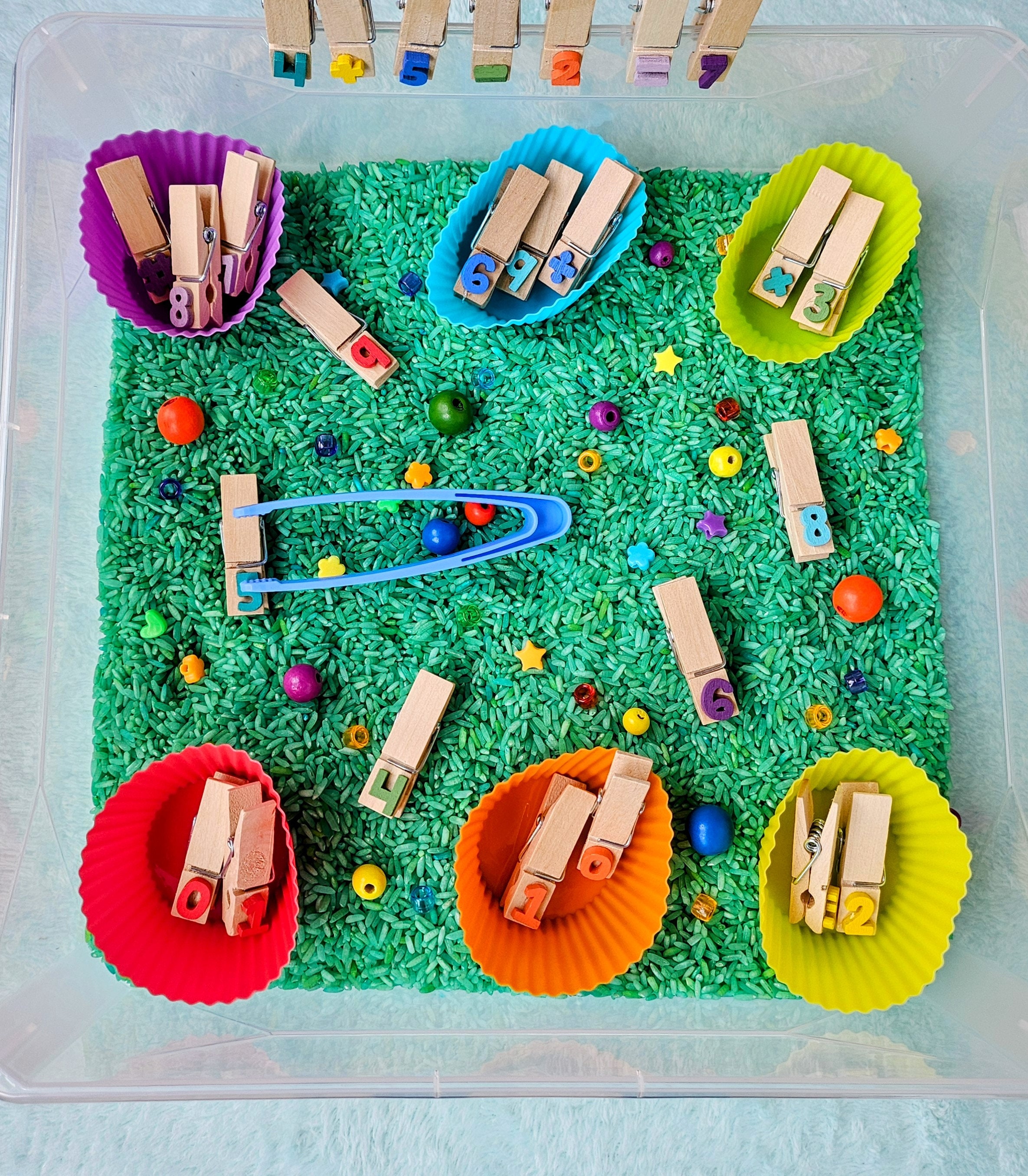 Handmade Montessori Sensory Bins for Toddler Christmas Gift Ideas for ...