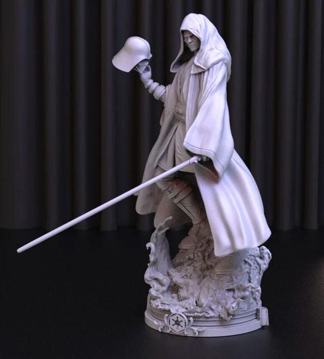 Anakin Skywalkers Hero Resin Model Kit 15cm Resin Miniature High Detail ...