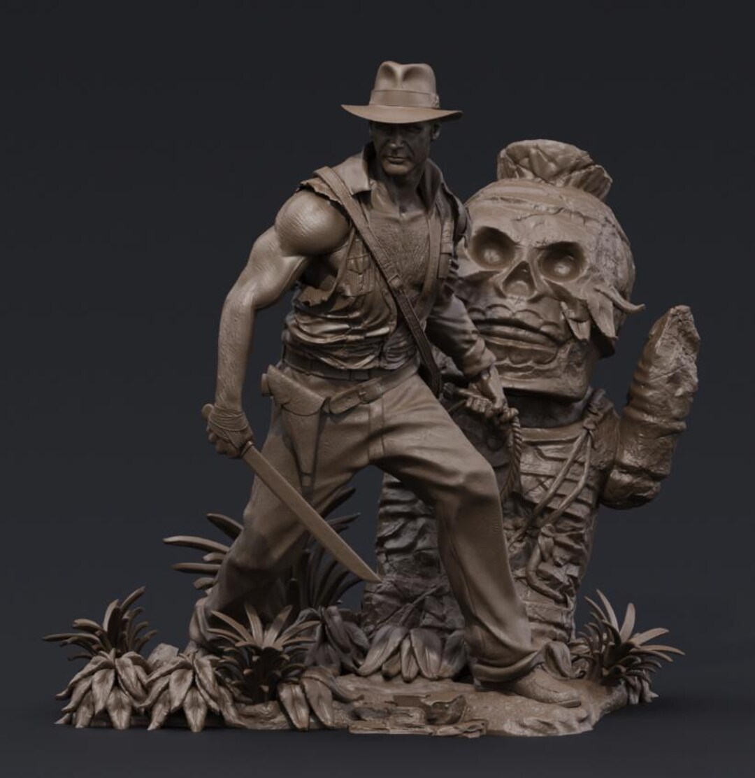 Indiana Jones 100mm High Resin Miniature Model Kit High Detail - Etsy