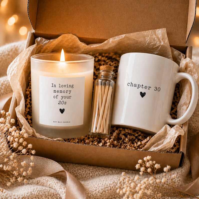 Personalized Birthday Gift Box for Her, Custom Milestone Gift, Chapter ...