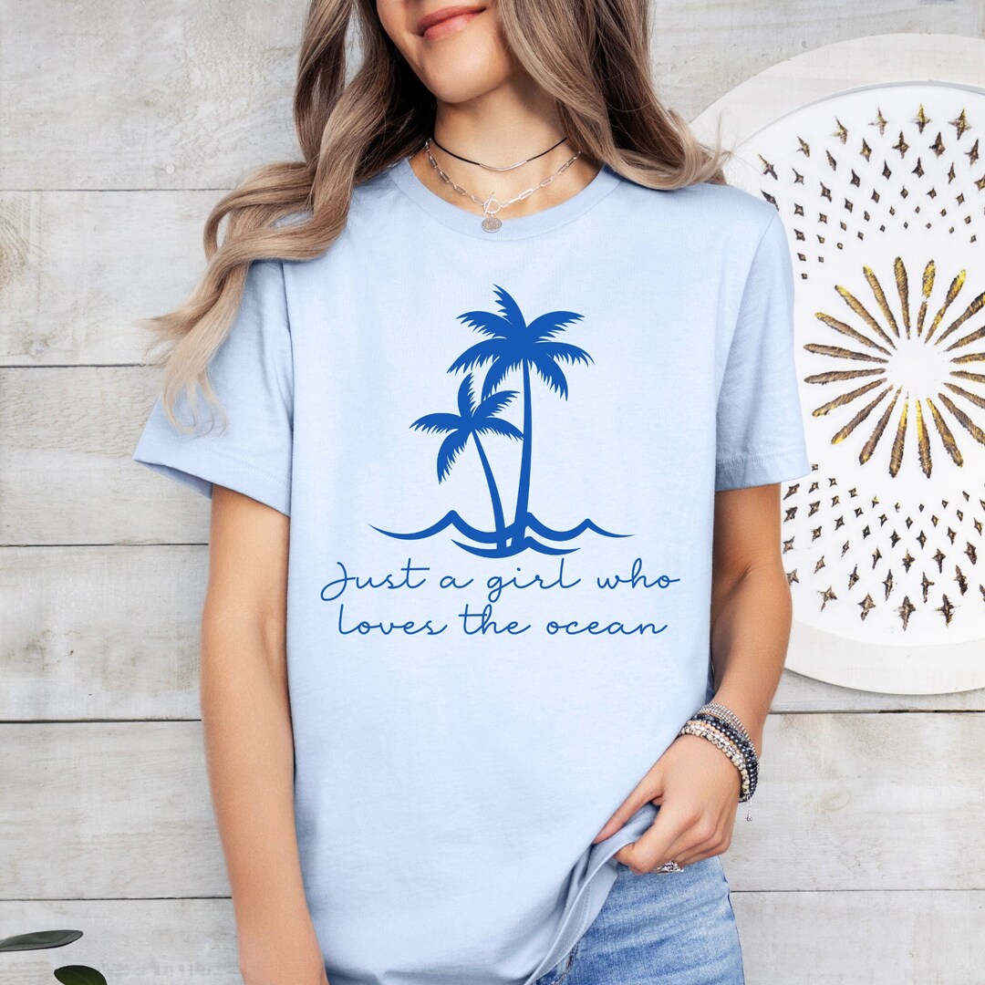 Personalized Summer Beach Tee Cute Beach Vacation Shirt Oceans Shirt ...