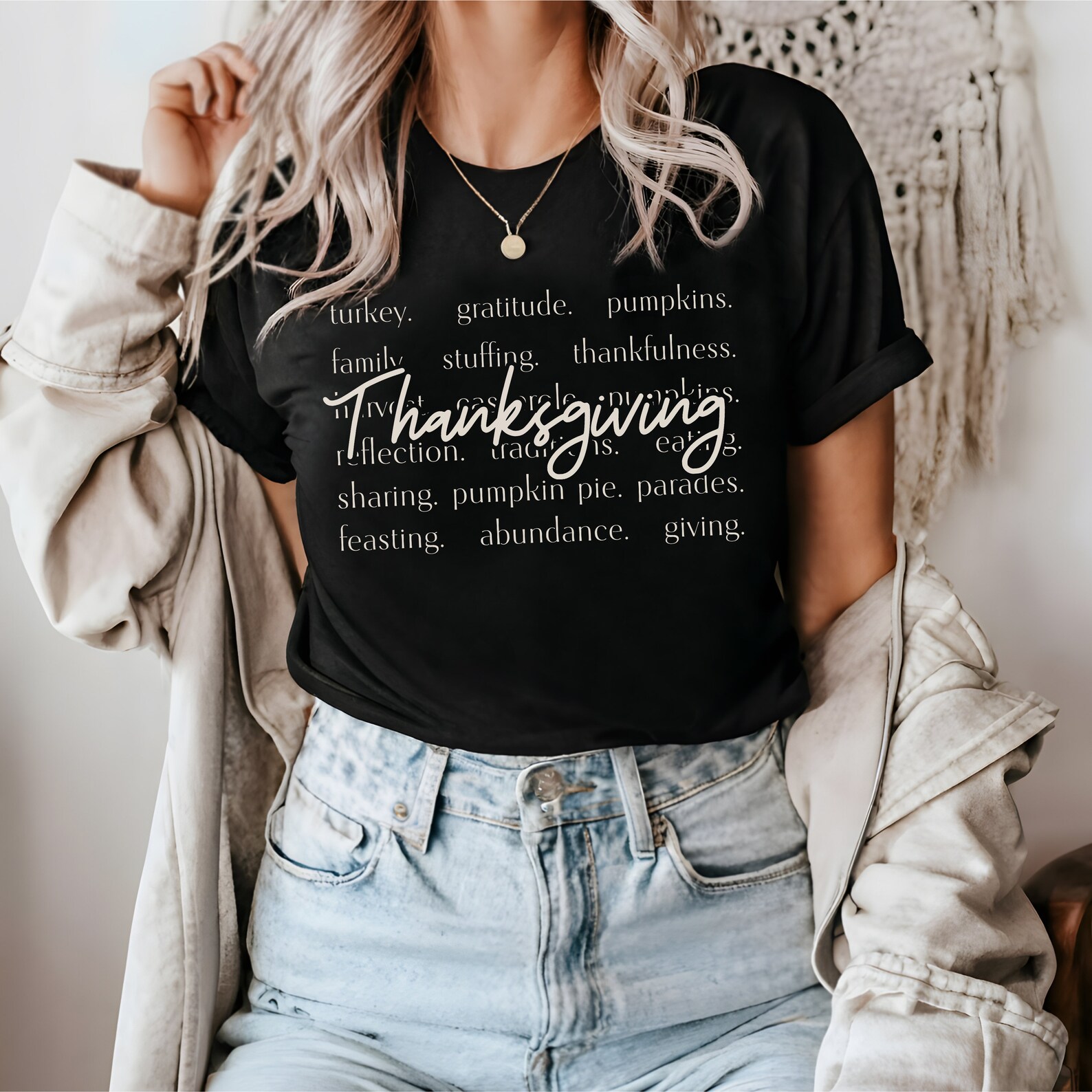 Fall Words Shirt Women's Fall Tshirt Autumn Shirt Hello Fall Shirt ...