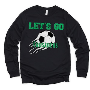 Soccer Team Shirts Personalized Custom Soccer Sweatshirts Long Sleeve ...