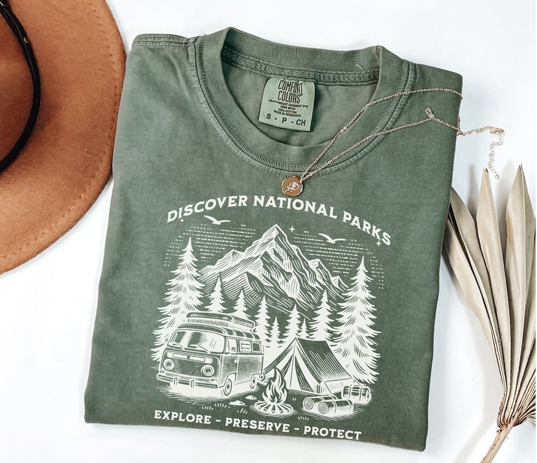 National Parks Shirt US National Park Gifts National Parks Camping Gift ...