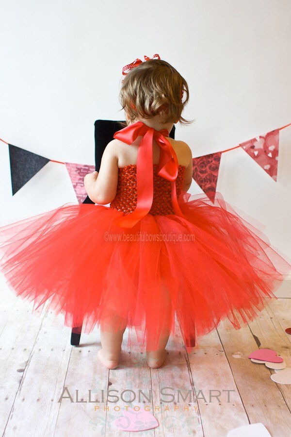 Red Christmas Baby Tutu Dresschristmas Red Newborn Toddler | Etsy