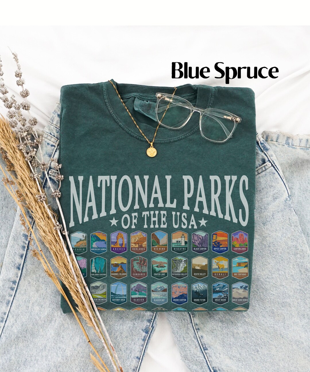 National Parks Shirt US National Park Camping Gift for Family Trip ...