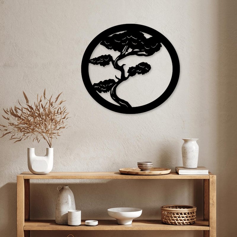 Metal Bonsai Tree - Etsy