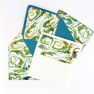 Printable Envelope Liners "crocodiles" by Martyna Czub - Etsy