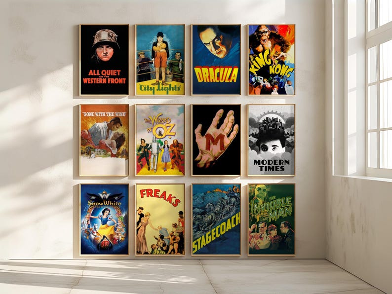 3000 Movie Posters Bundle, Aesthetic Posters, Digital Movie Poster ...