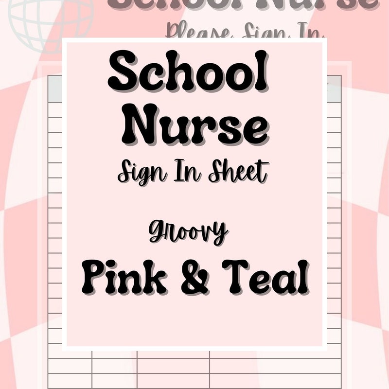 School Nurse Sign - Etsy