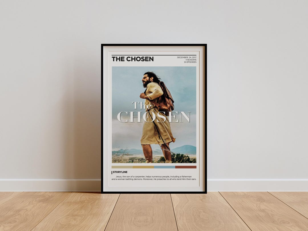 The Chosen Poster TV Show Poster Vintage Retro Art Print TV Series ...