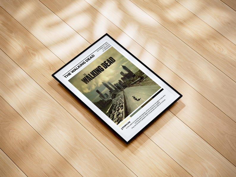 The Walking Dead Posters Iconic TV Series Art High-quality the Walking ...