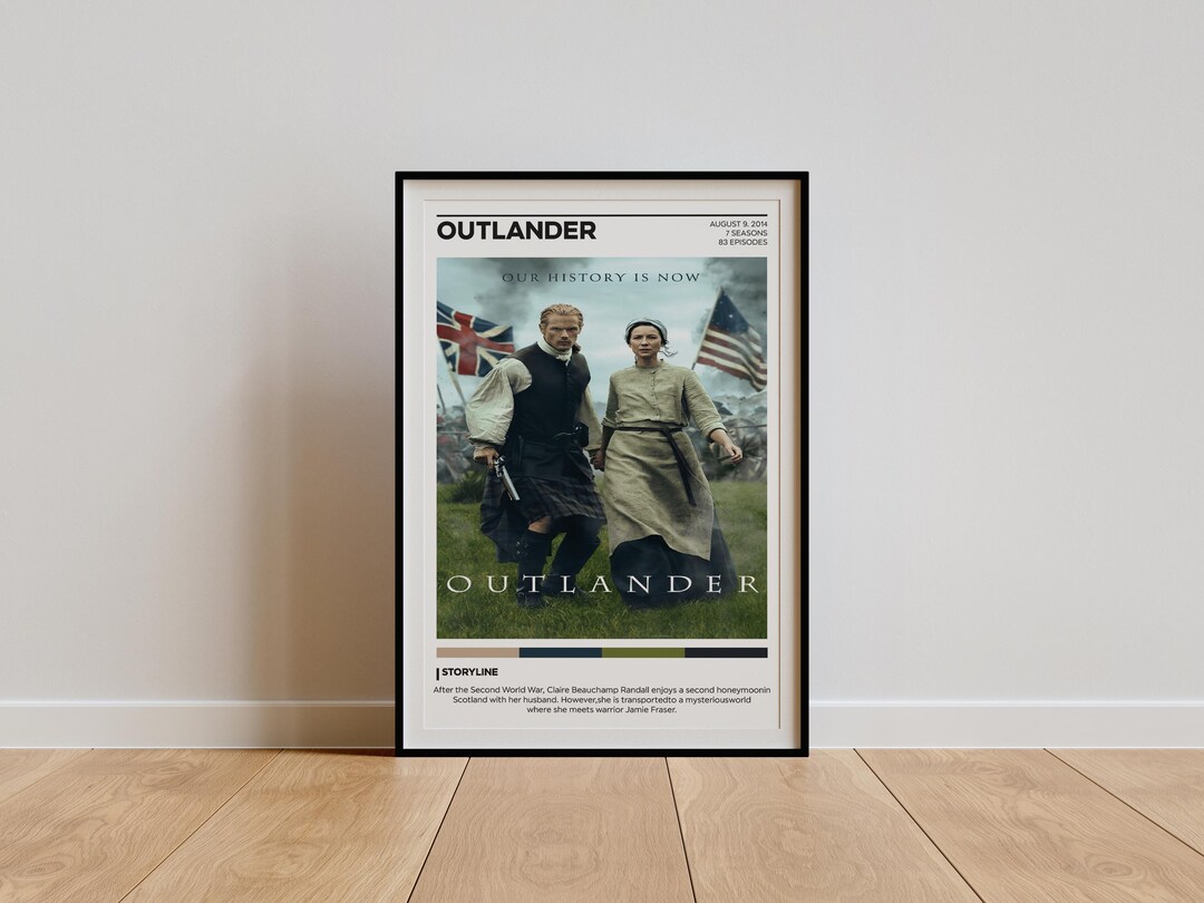 Outlander Poster TV Show Poster Vintage Retro Art Print TV Series ...