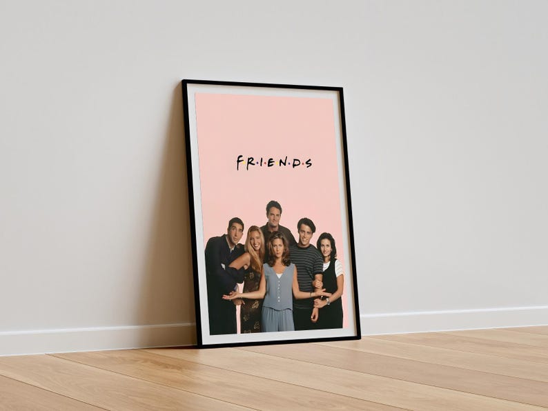 Classic Friends TV Show Poster Perfect for Fans of the Classic Sitcom ...