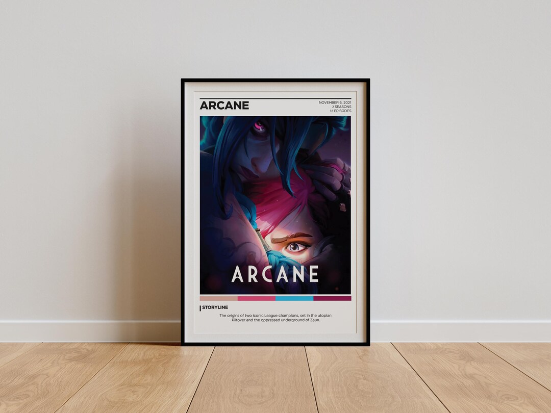 Arcane Poster Anime Series Poster TV Show Poster TV Series Poster ...