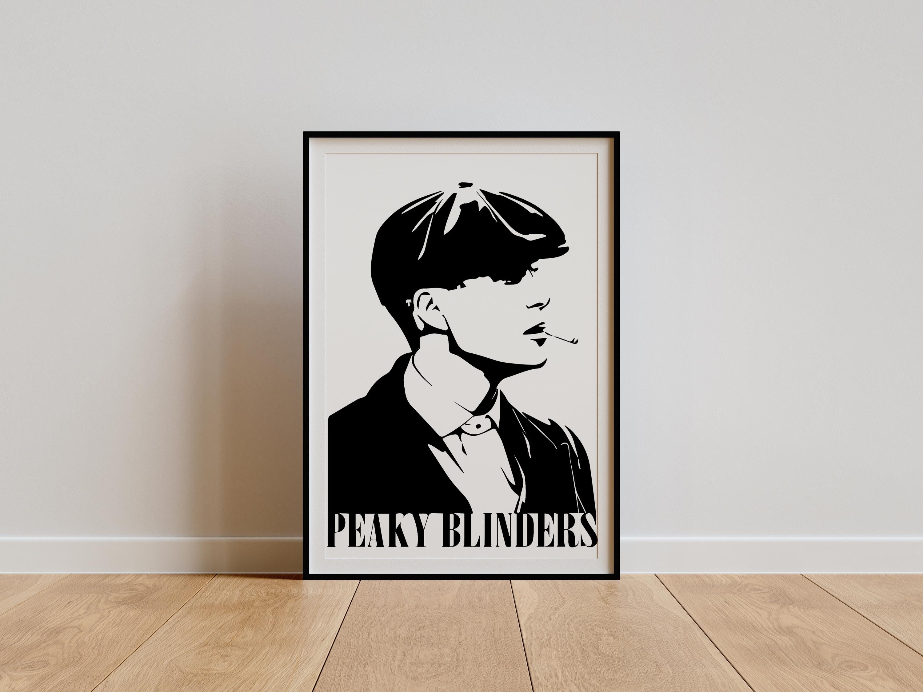 Tommy Shelby Poster Thomas Shelby Wall Art peaky Blinders Tommy Shelby ...