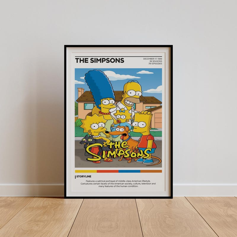 Simpsons Home Decor - Etsy