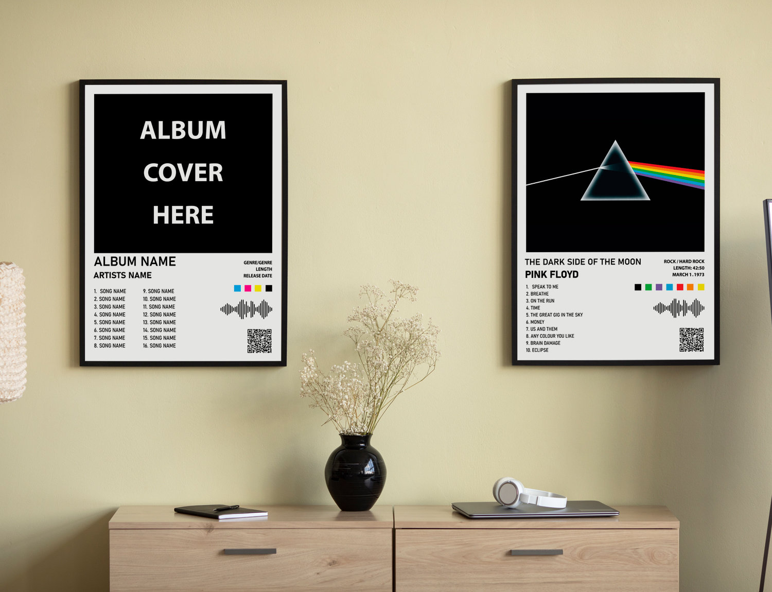 Personalized Album Poster Poster Print Any Album Music Album Poster ...