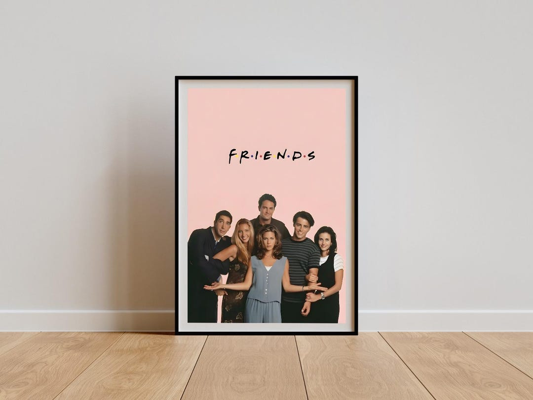 Classic Friends TV Show Poster Perfect for Fans of the Classic Sitcom ...