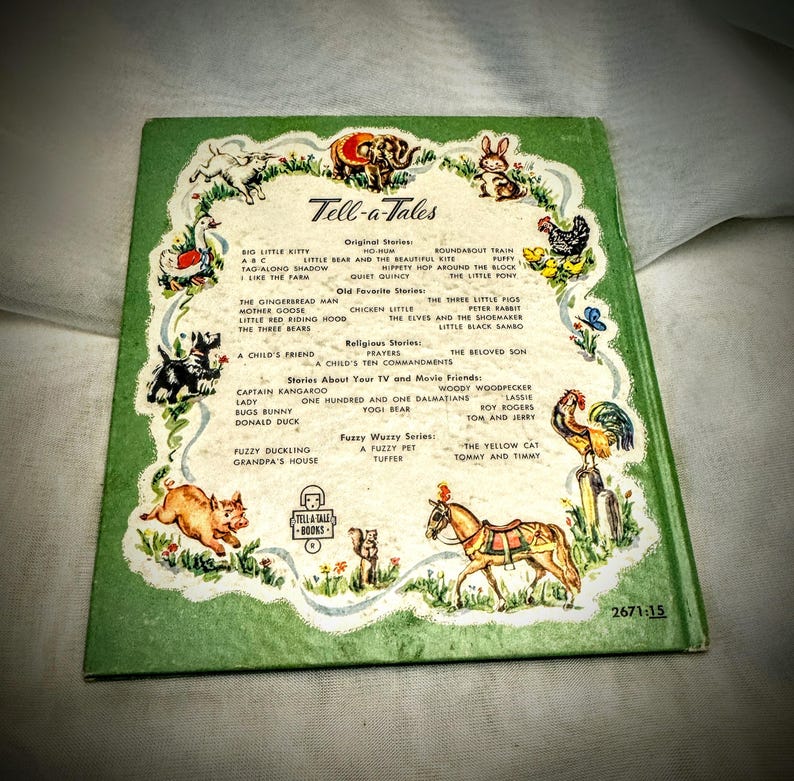 Vintage Children’s Book: A Fuzzy Pet, 1959 Alice Hanson - Etsy