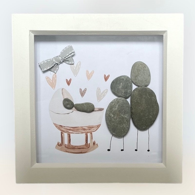 Pebble Art Picture - Etsy