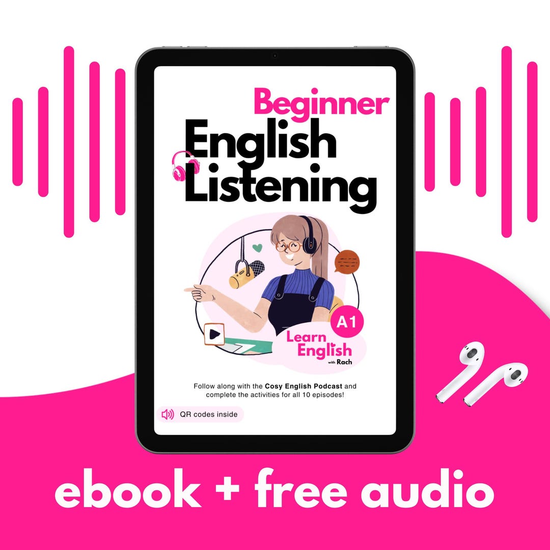 Beginner English Listening Workbook: Ebook + Audio - for ESL Students ...