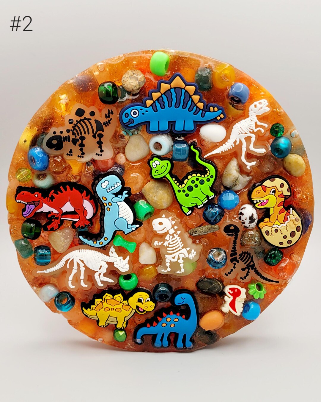 NEW MATERIAL -over 100 Re-molds! "jurassic" Remeltable Picky Pad -stop ...