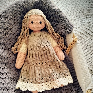 CROCHET PATTERN Little Doll on the Prairie - 18" Amigurumi - PDF ...