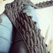 CROCHET PATTERN Twisted Cabled Rib Stitch - Make a Blanket or Scarf of ...