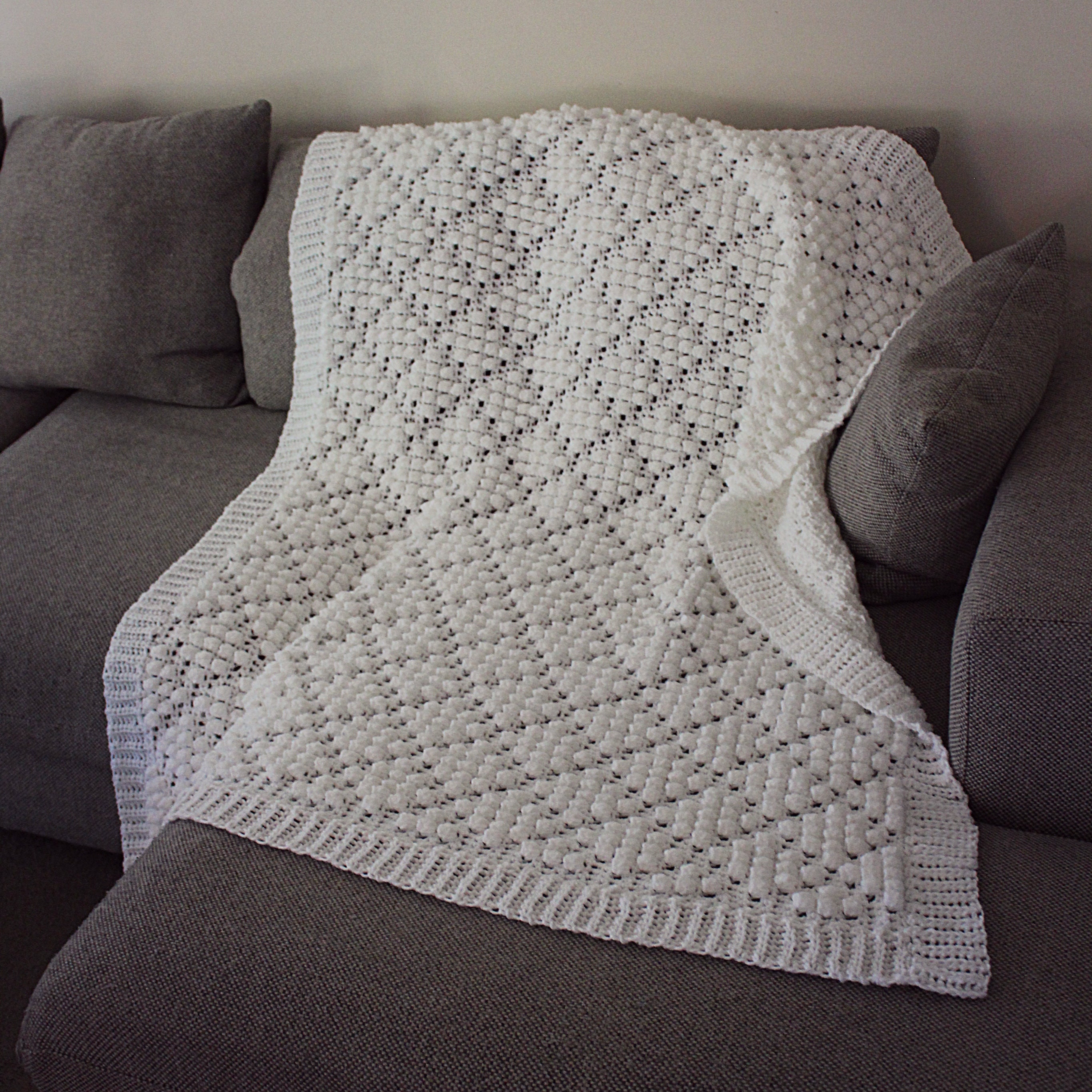 Download Now CROCHET PATTERN Popcorn Quilt Make to Any - Etsy New Zealand