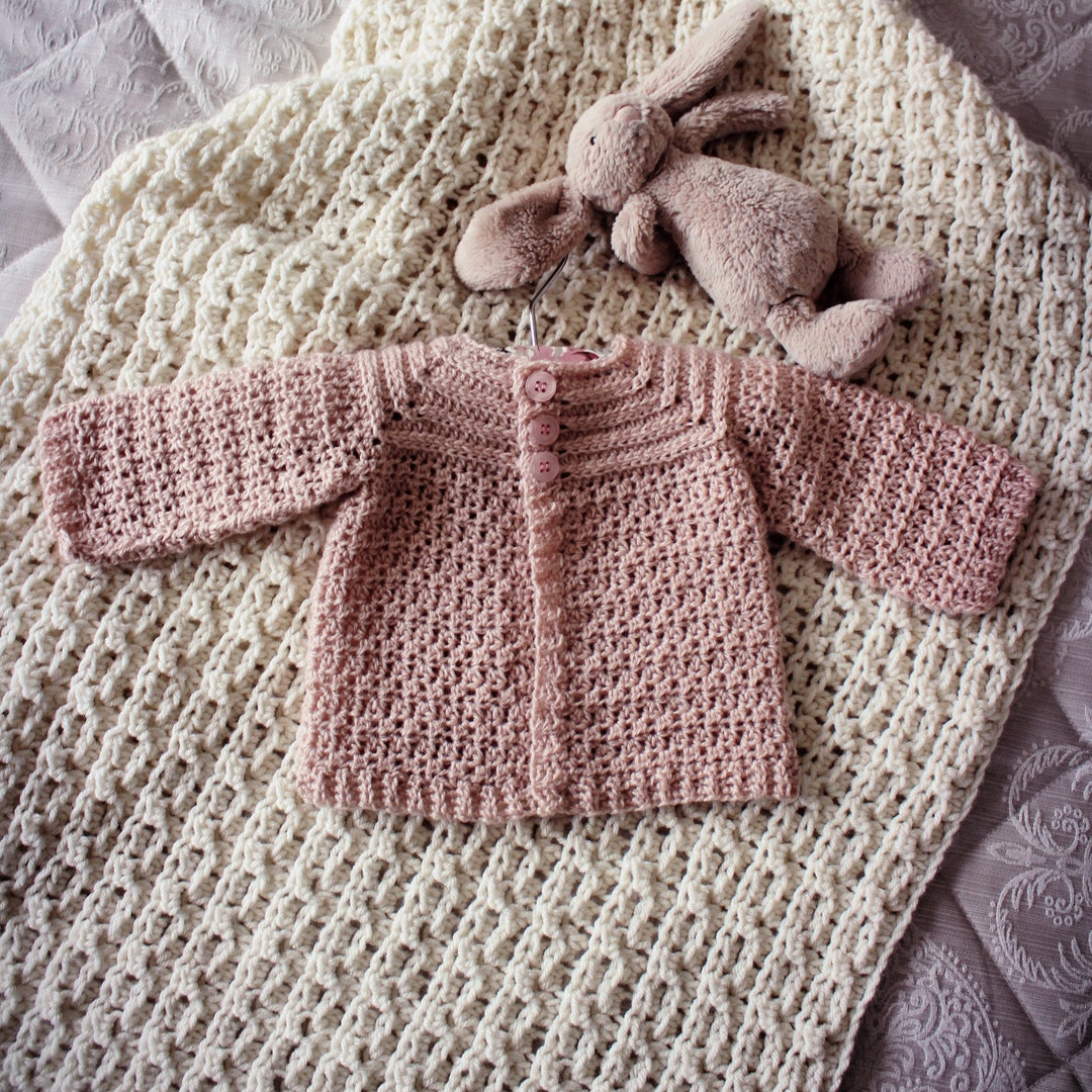 CROCHET PATTERN Just Darling Cardigan - Sizes 0-6 Months to 4 Years ...