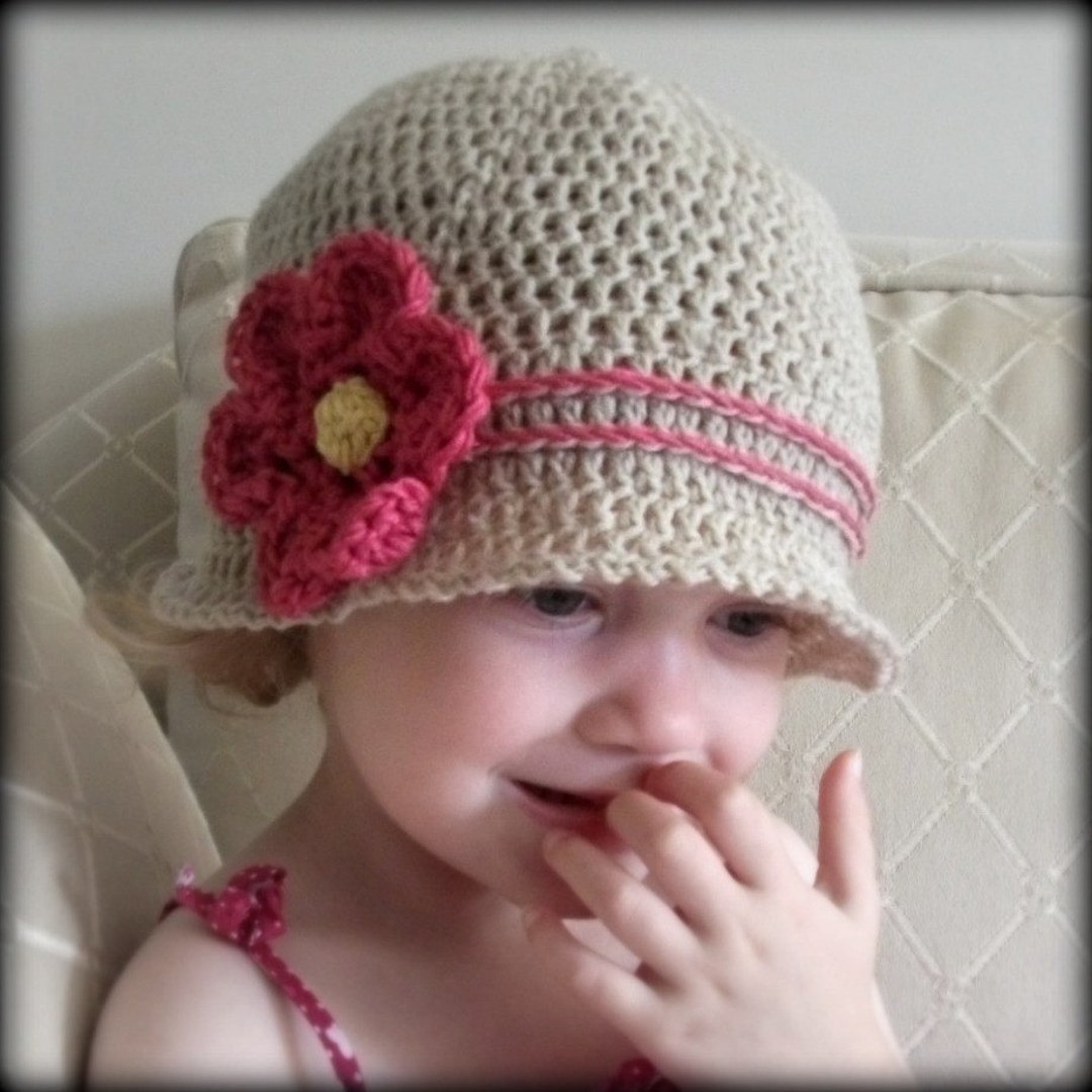 CROCHET PATTERN Cuteness Cloche Hat Baby to Adult PDF Download - Etsy