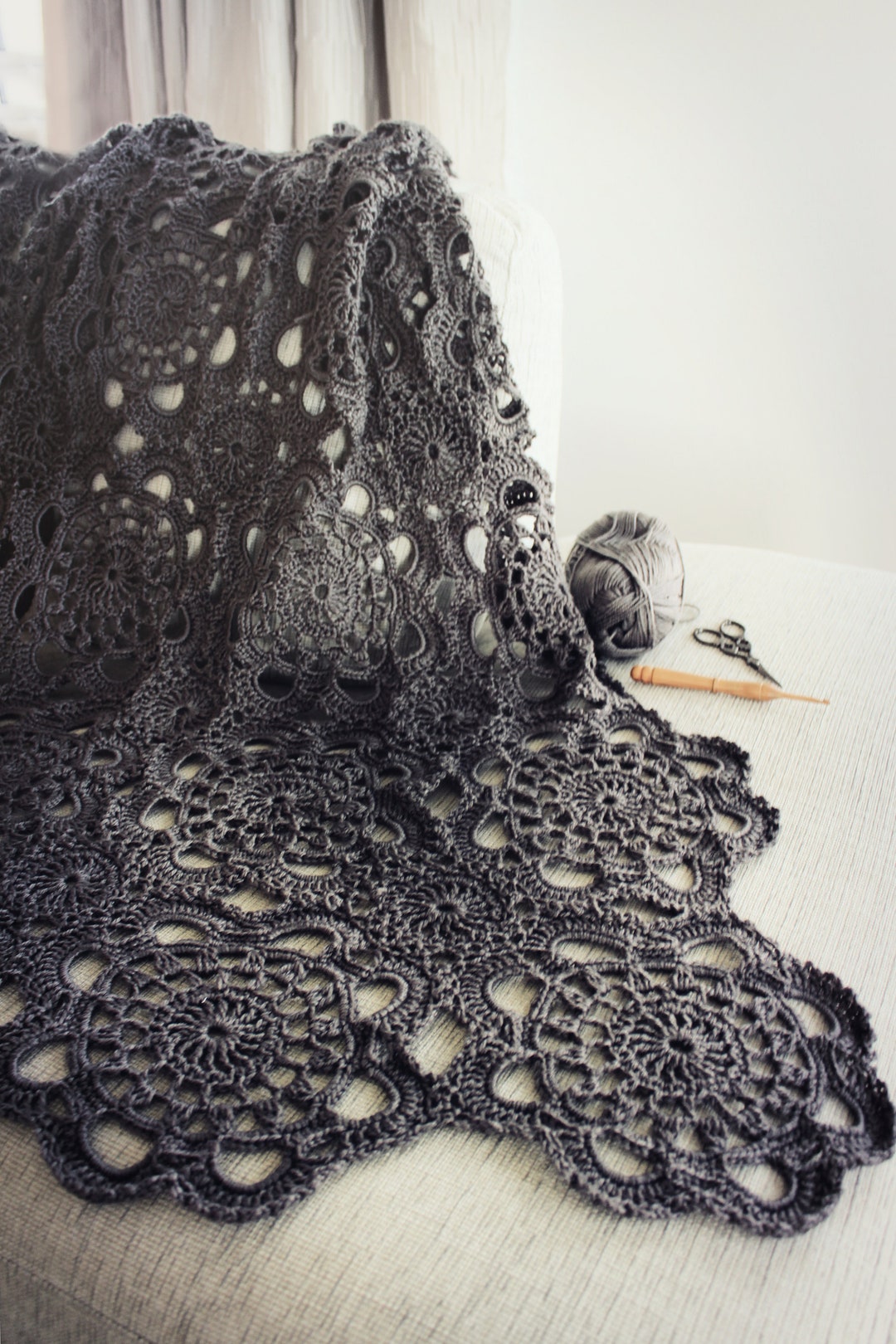 CROCHET PATTERN Carousel Blanket - Make to Any Size - PDF Download - Etsy