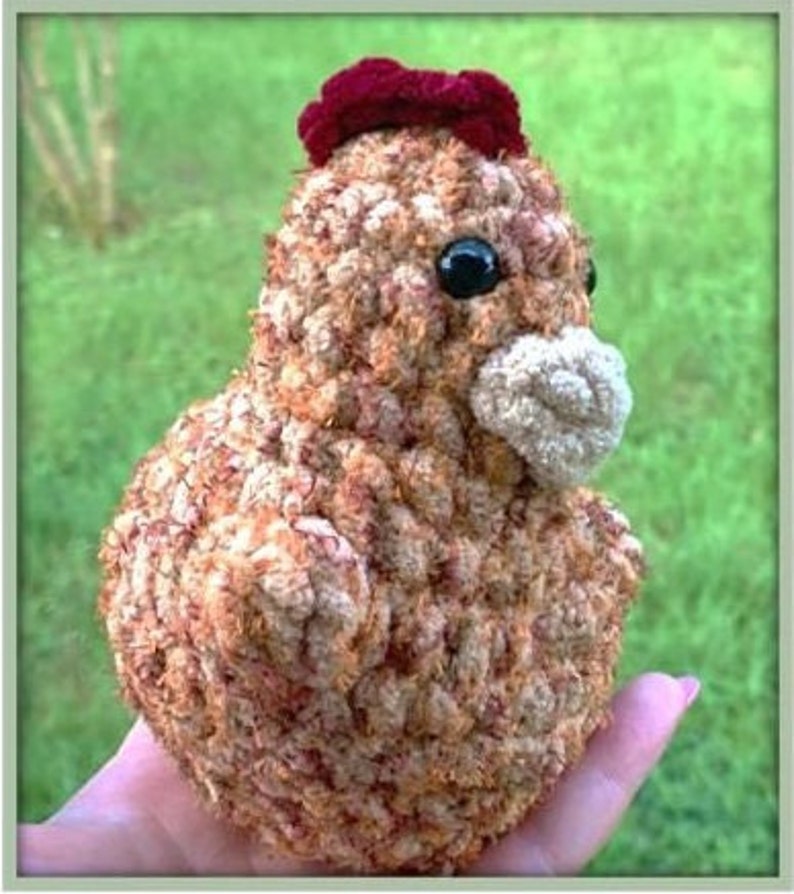 No Sew Chicken Pattern - Etsy
