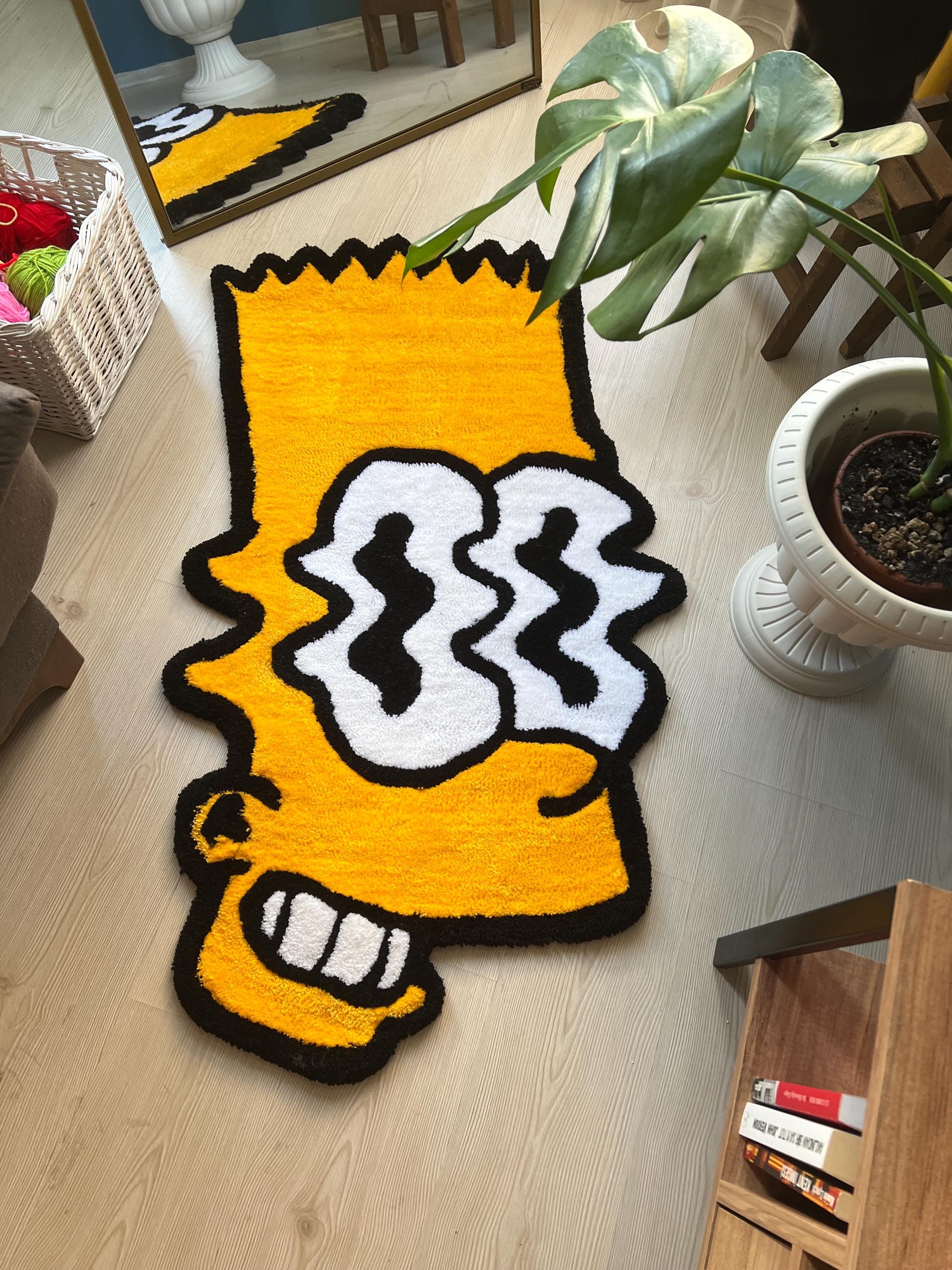 Simpson Tufted Rug - the Simpsons Rug -custom Tufting Rug - Etsy
