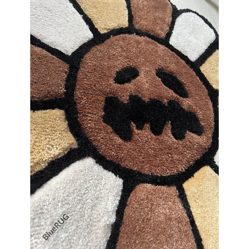 Travis Scott Rug - Takashi Murakami Custom Rug - Etsy Australia