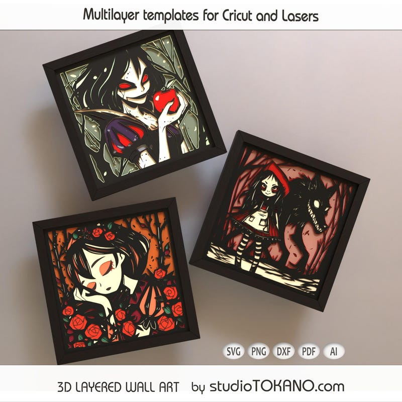 3d Layered Art Paper - Etsy