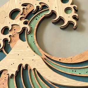 3D Multilayer Laser Cut Svg for Layered Wooden Plywood Wall Art "great ...