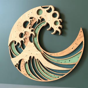 3D Multilayer Laser Cut Svg for Layered Wooden Plywood Wall Art "great ...