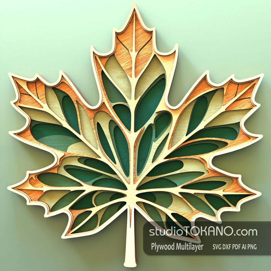 3D Layered Laser Cut File. 3D Mandala Svg Multilayer Plywood Wall Art ...