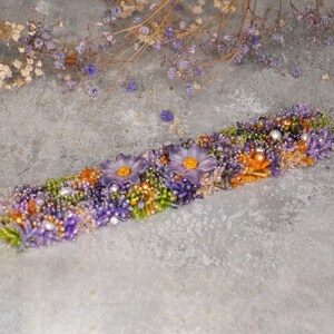 Wide Beaded Flower Bracelet Kit Tutorial. DIY Jewerly Making Statement ...