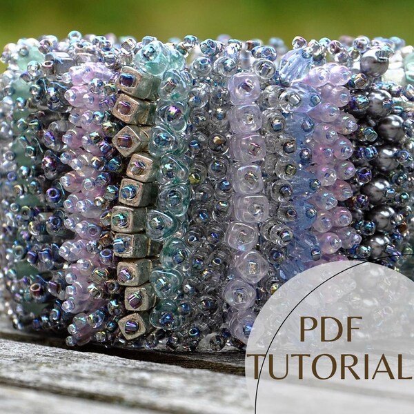 Bead Embroidery Cuff - Etsy