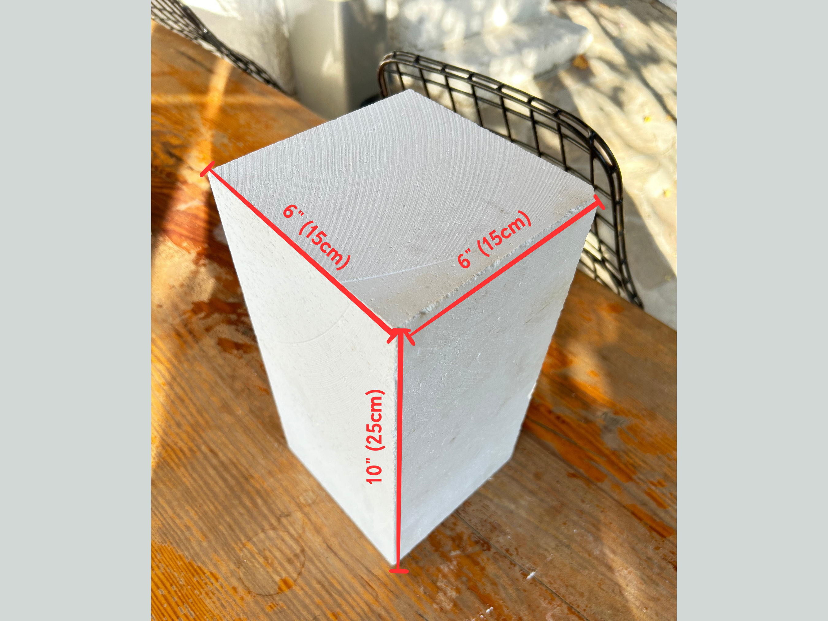 Limestone Block for Sculpting Custom Size, Soft, Easy to Shape White ...