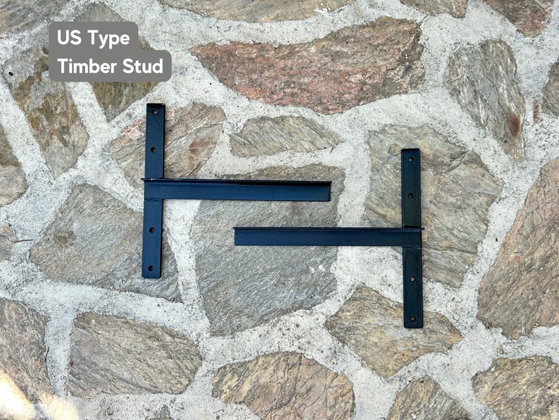 Steel Brackets for Wall Mounted Marble Sinks, Floating Vanity Brackets ...