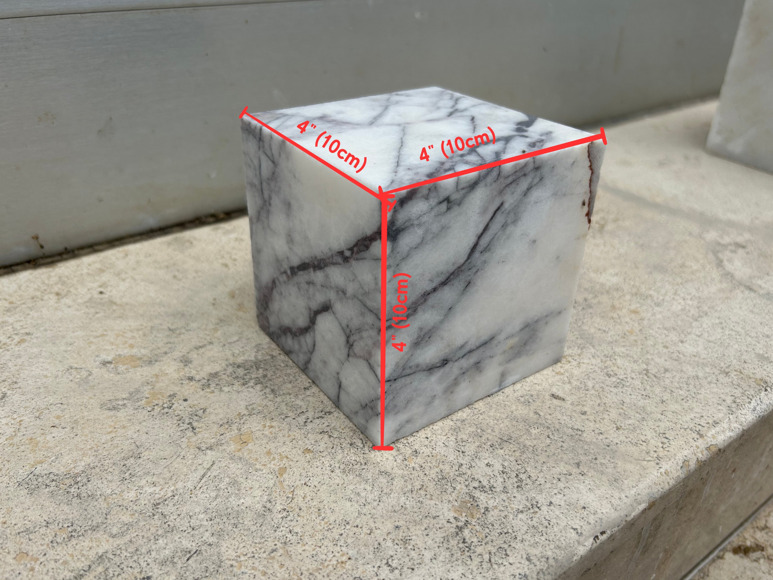Calacatta Viola Marble Stone for Carving Sculpture, White Marble Block ...