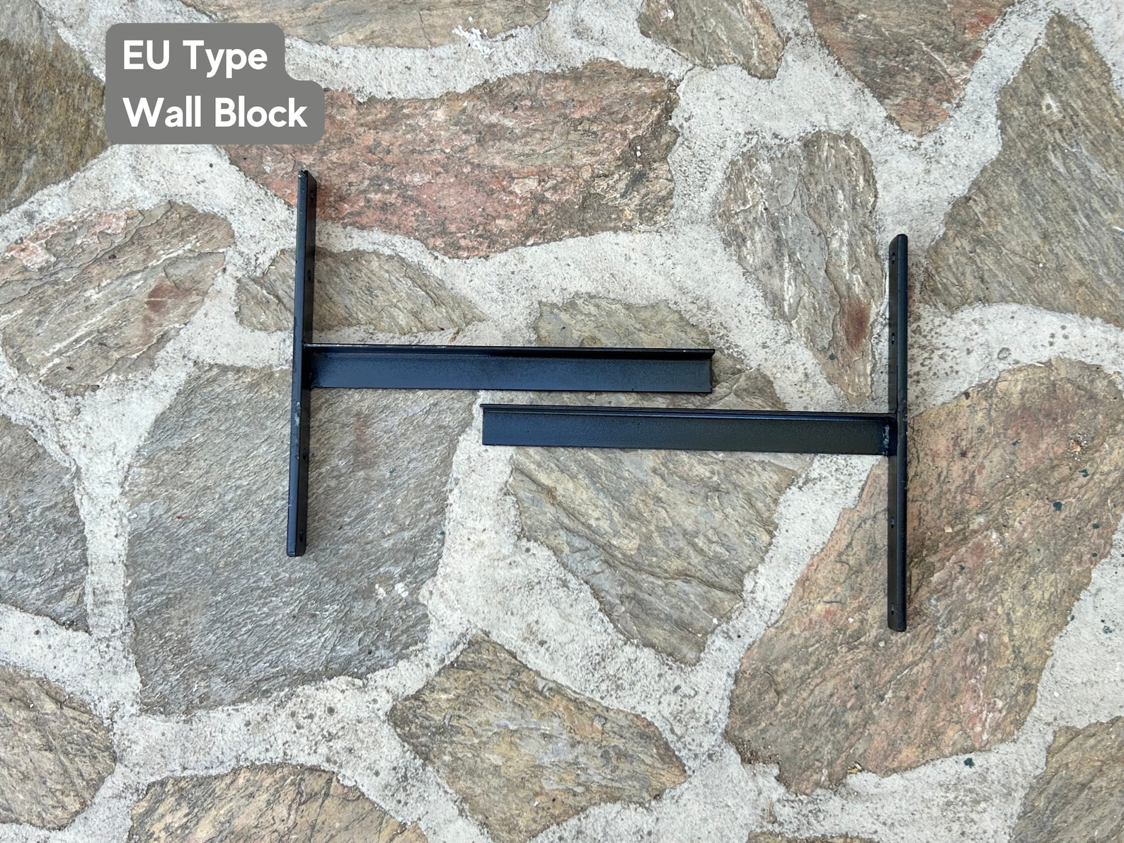 Steel Brackets for Wall Mounted Marble Sinks, Floating Vanity Brackets ...