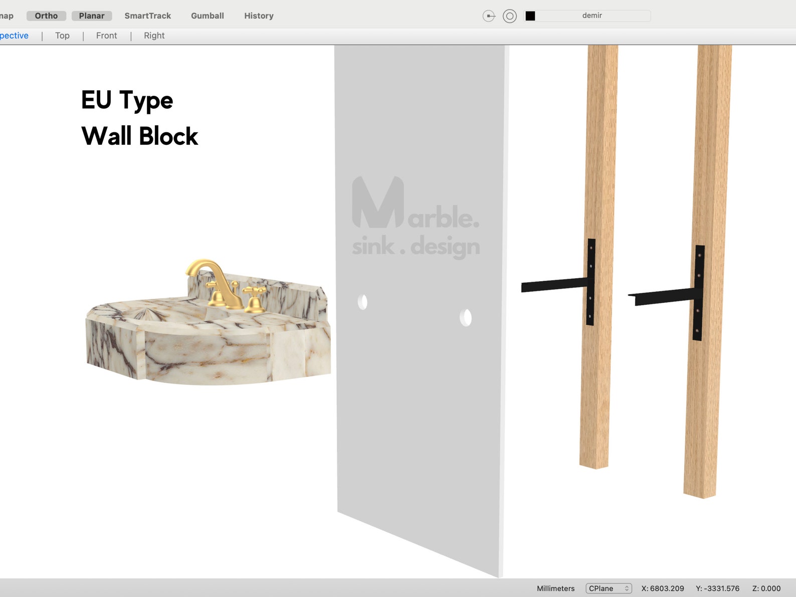 Steel Brackets for Wall Mounted Marble Sinks, Floating Vanity Brackets ...